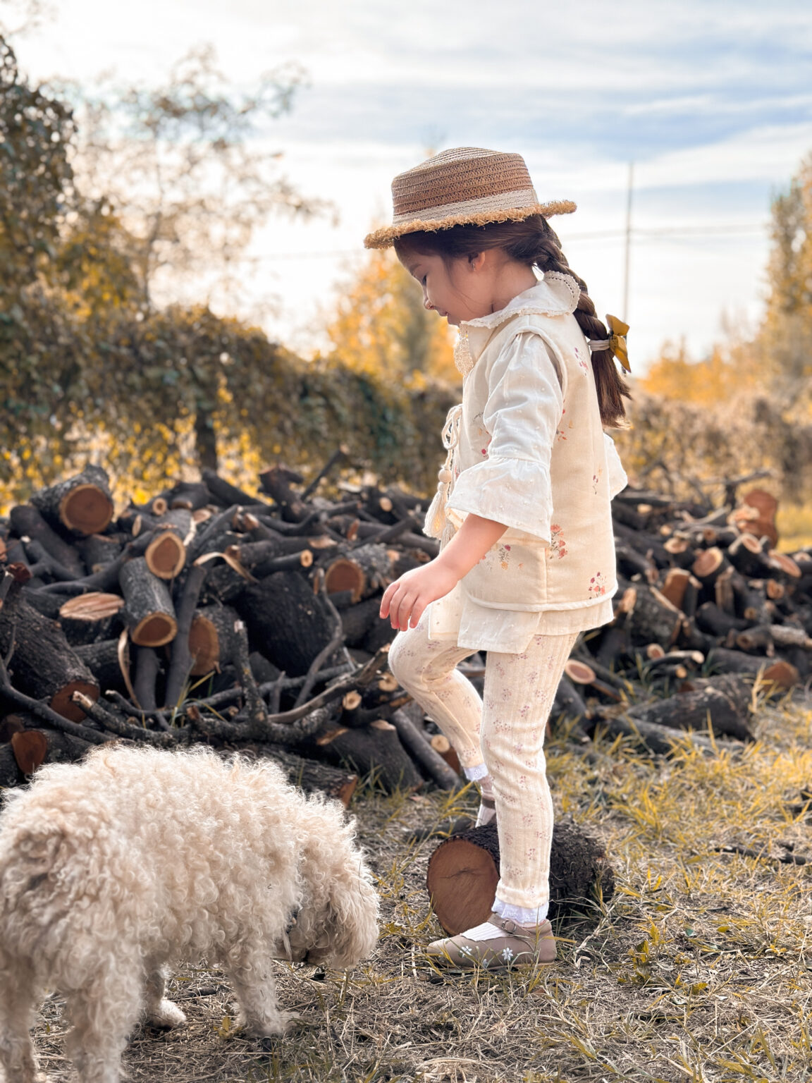 Chaleco Camelia – Ciervos & Cerezos