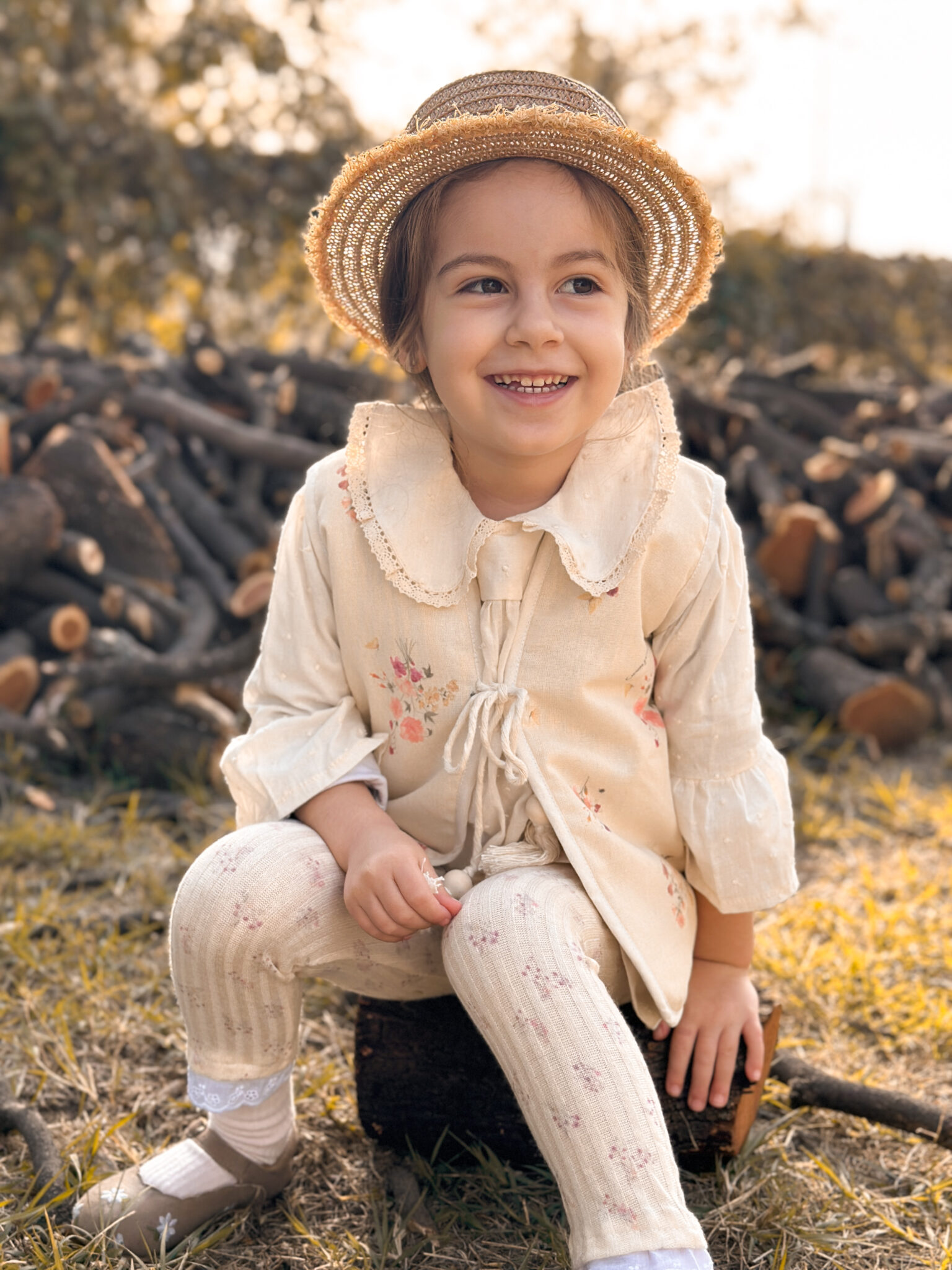 Chaleco Camelia – Ciervos & Cerezos