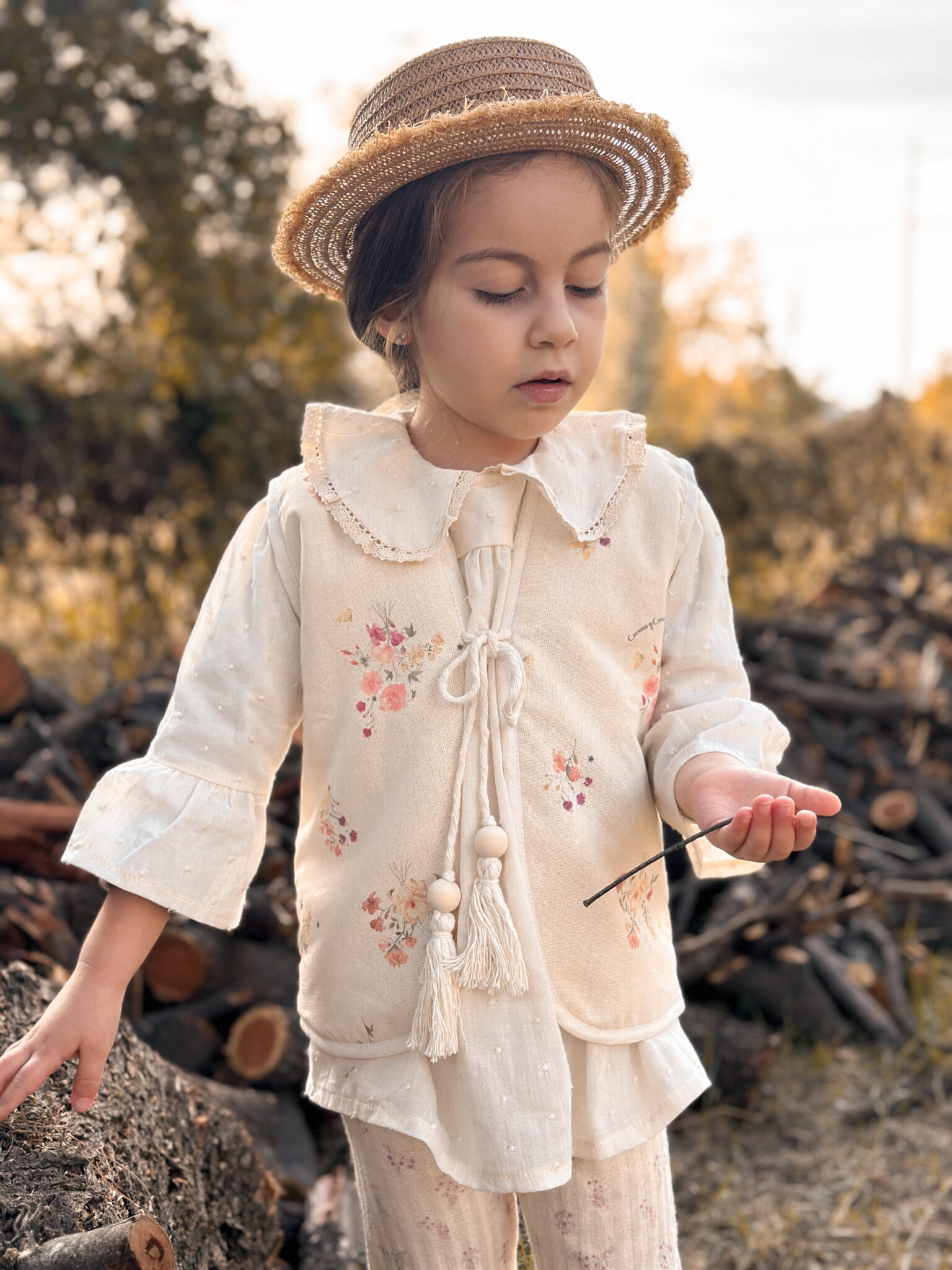 Chaleco Camelia – Ciervos & Cerezos